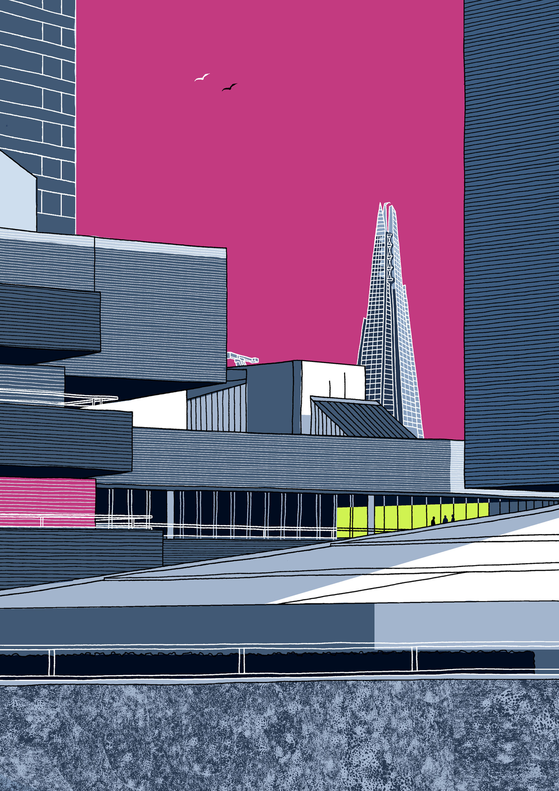 Friday Artist Feature: Jane Smith, London - Pedestrian Space