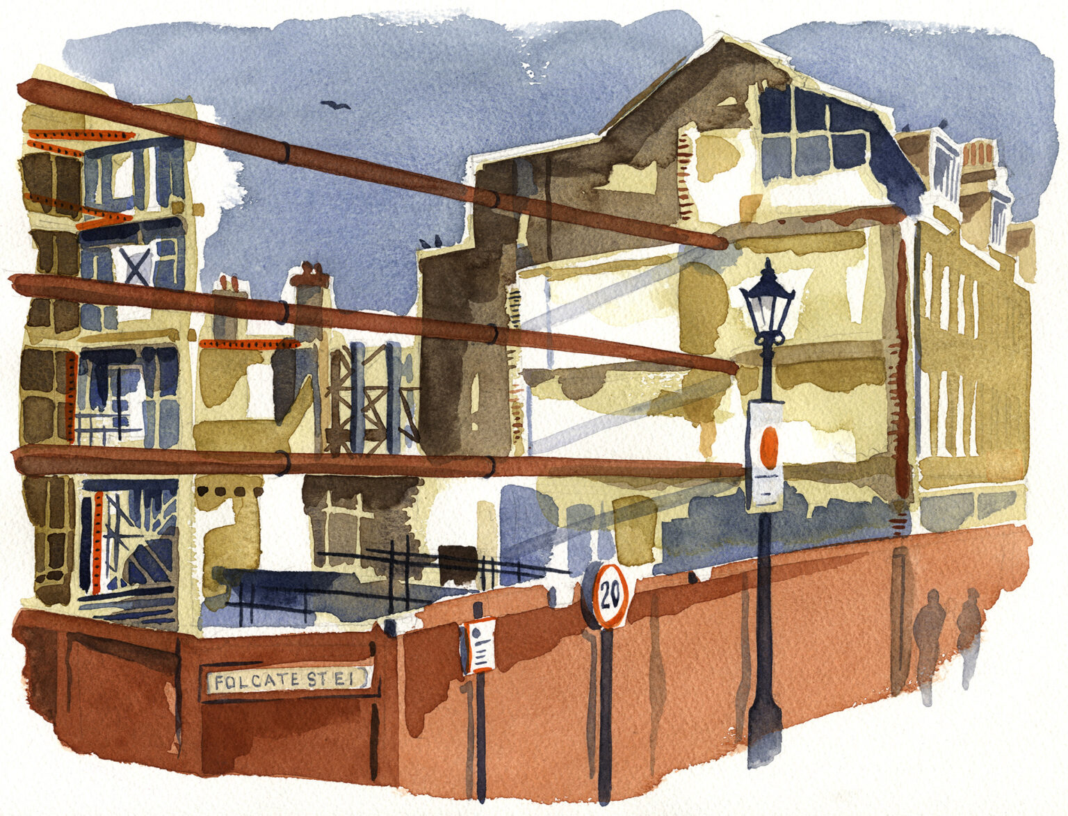 Friday Artist Feature: Jane Smith, London - Pedestrian Space