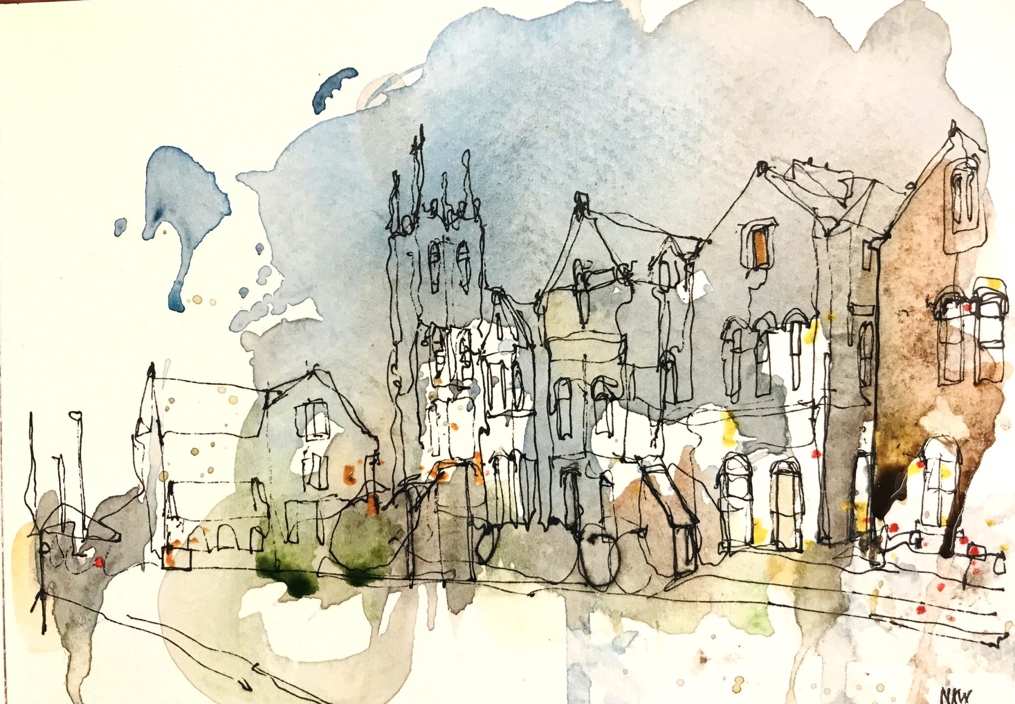 Friday Artist Feature: Neil Whitehead, Taunton & London - Pedestrian Space