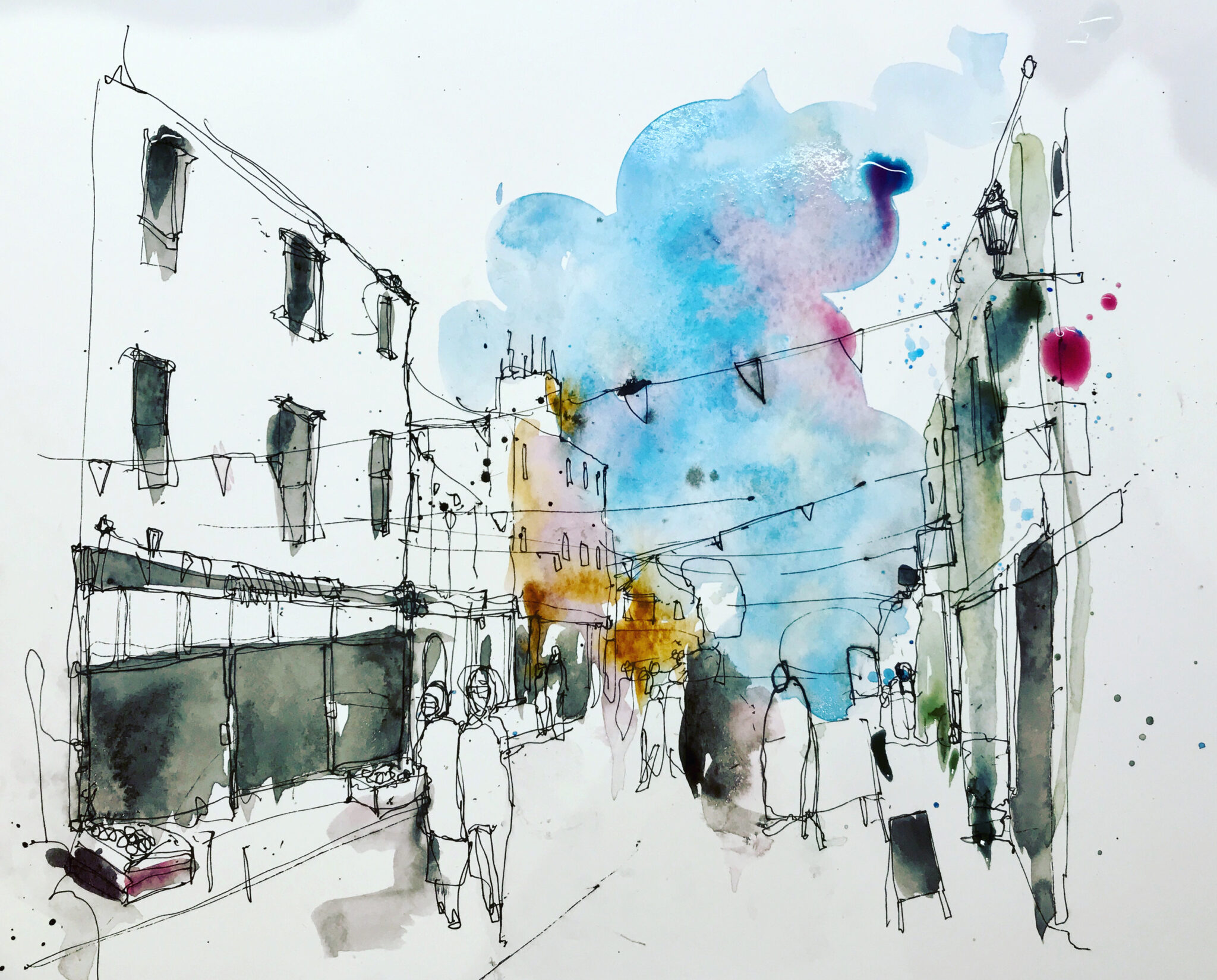 Friday Artist Feature: Neil Whitehead, Taunton & London - Pedestrian Space