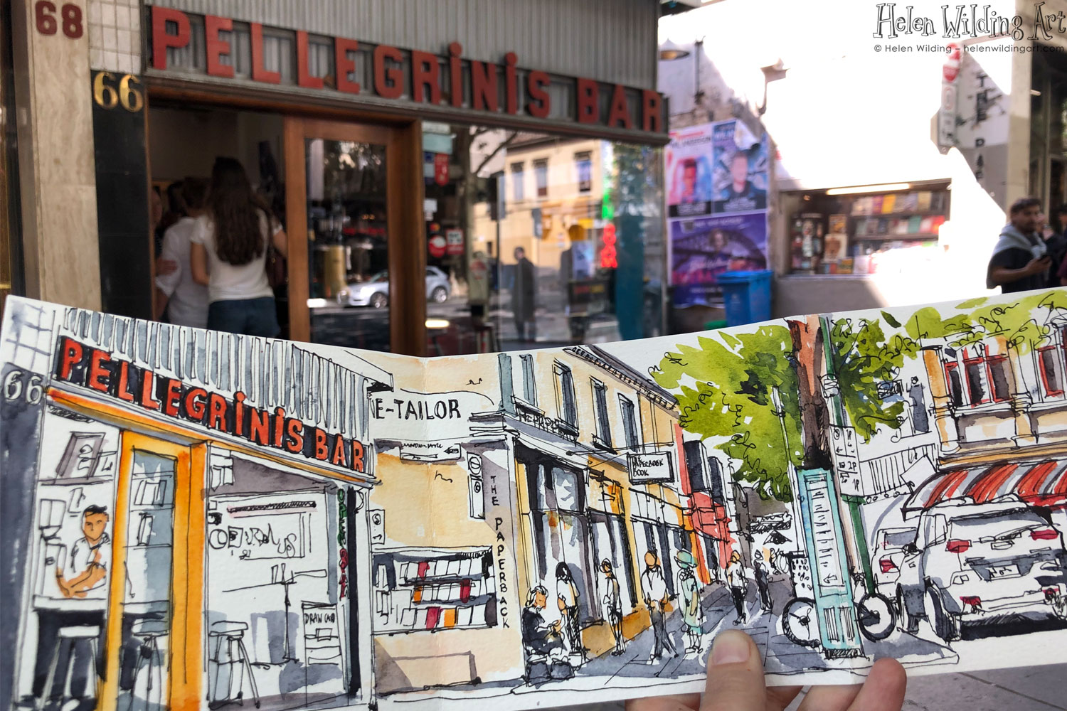 Friday Artist Feature: Helen Wilding, Melbourne - Pedestrian Space