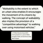 Exploring Perceptions & Definitions of Walkability - Pedestrian Space