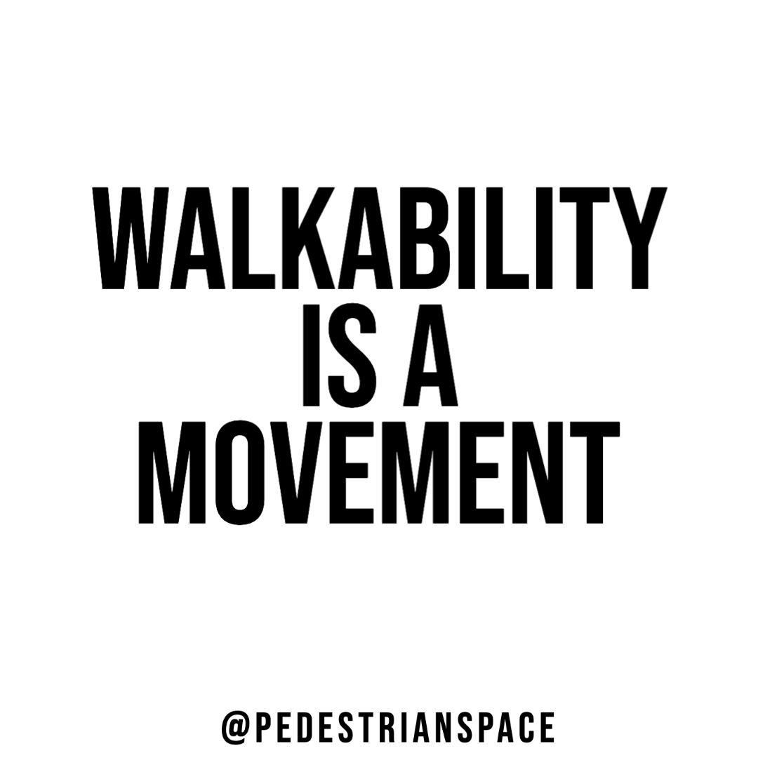 SHARE-North Mobility pyramid - Pedestrian Space