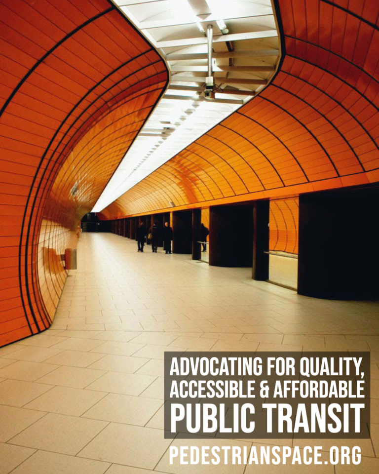 SHARE-North Mobility pyramid - Pedestrian Space