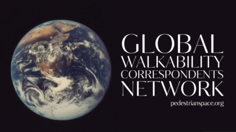 Global Walkability Correspondents Network Update - Pedestrian Space