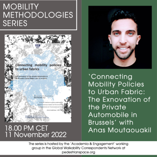 Mobility Methodology Series - Pedestrian Space