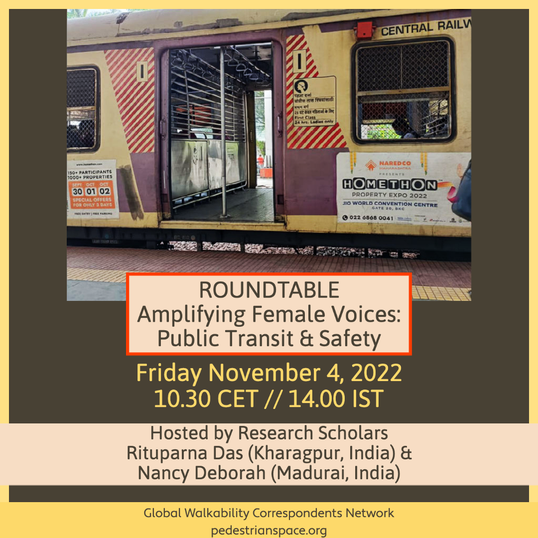 Amplifying Female Voices: ‘Public Transit & Safety’ - Pedestrian Space