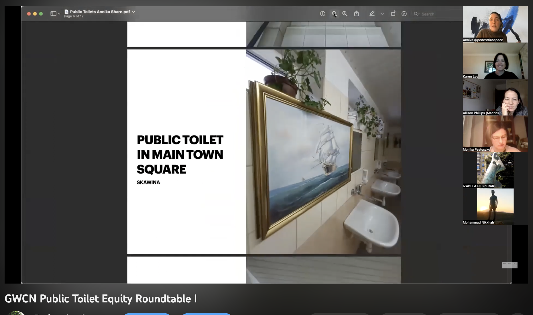 Toilet Equity Series - Pedestrian Space