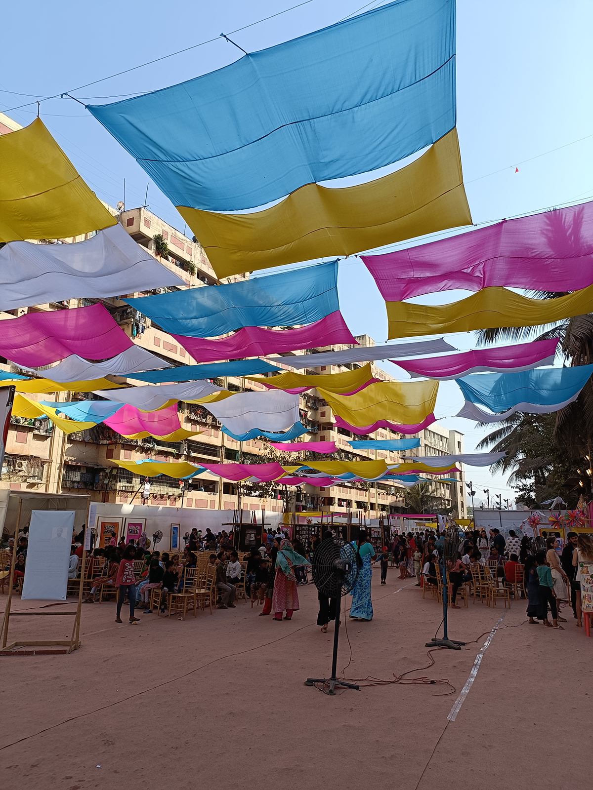 Govandi Art Festival Through My Lens - Pedestrian Space