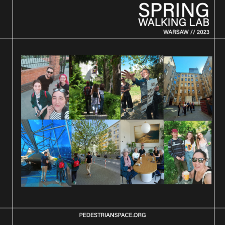 Spring Walking Lab: Warsaw 2023 - Pedestrian Space