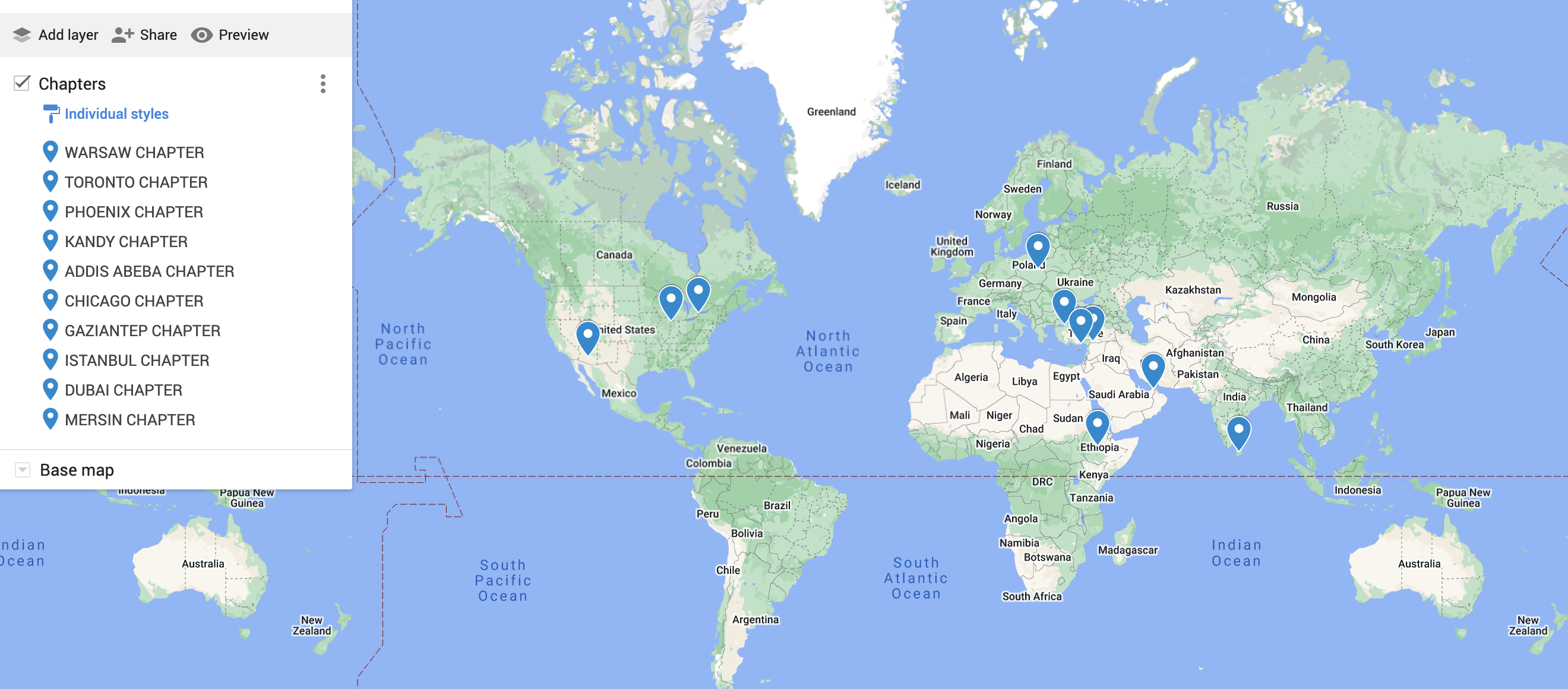 GWCN chapters launching - Pedestrian Space