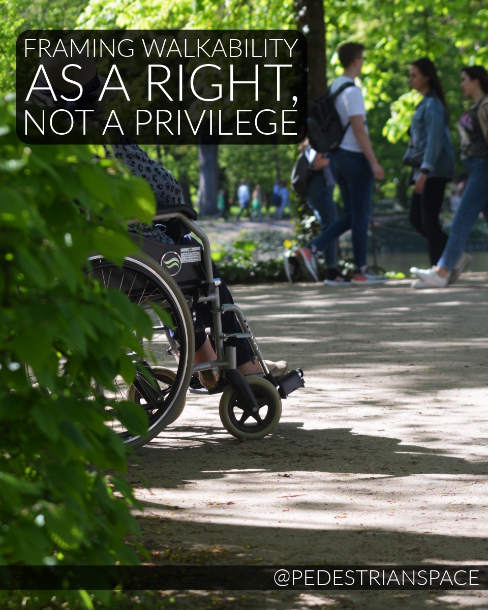 Exploring Perceptions & Definitions of Walkability - Pedestrian Space